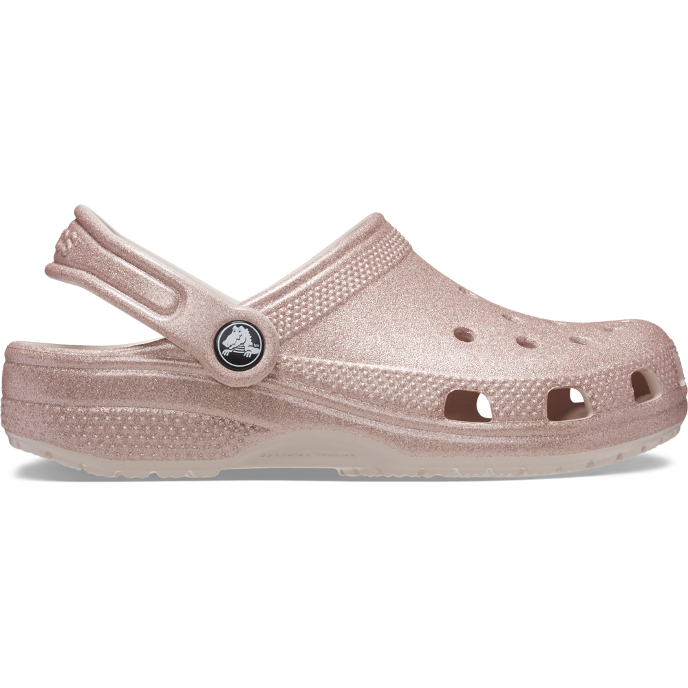 Crocs - Classic Clog K - 206993-6WV - Quartz (Glitter) - Sandals ...
