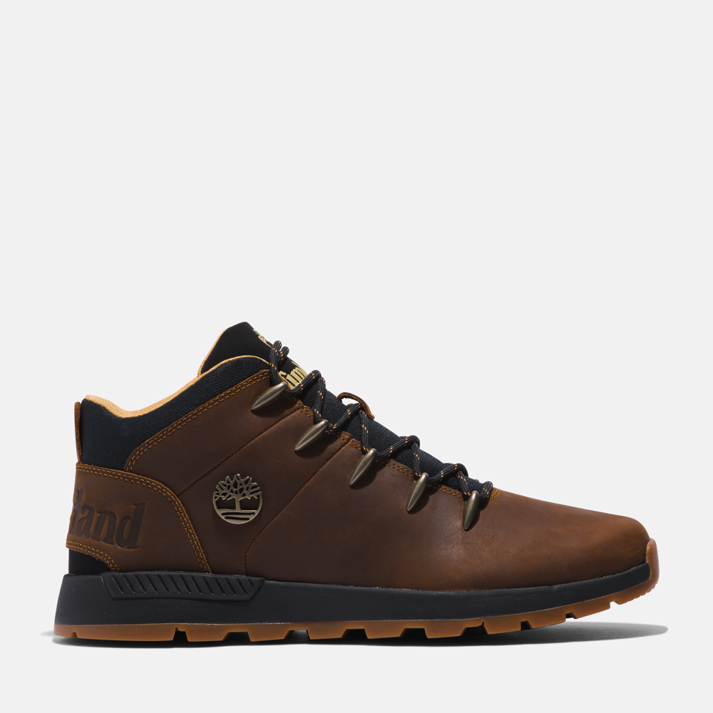 Timberland - Sprint Trekker Mid - Medium Brown Leather - Boots – Robert ...