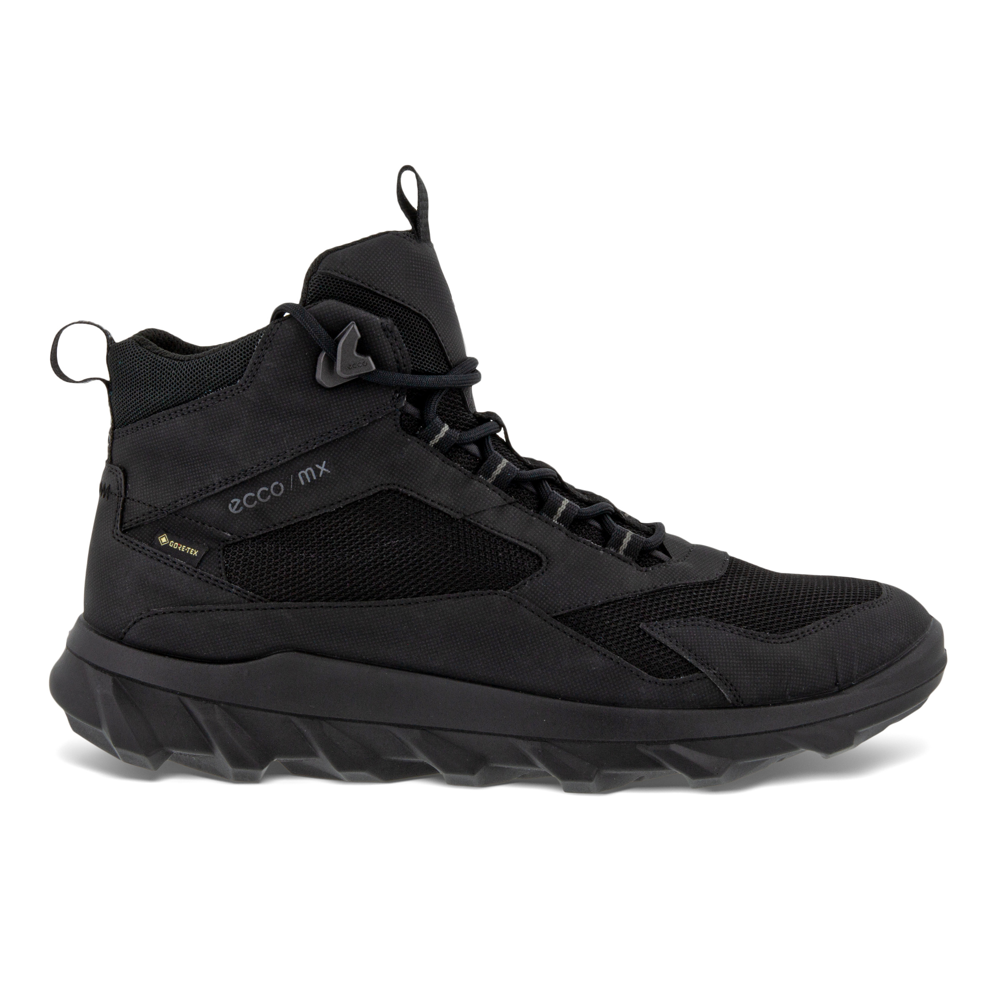 Ecco - MX M Mid GTX Tex - Black/Black - Boots – Robert Carder Shoes